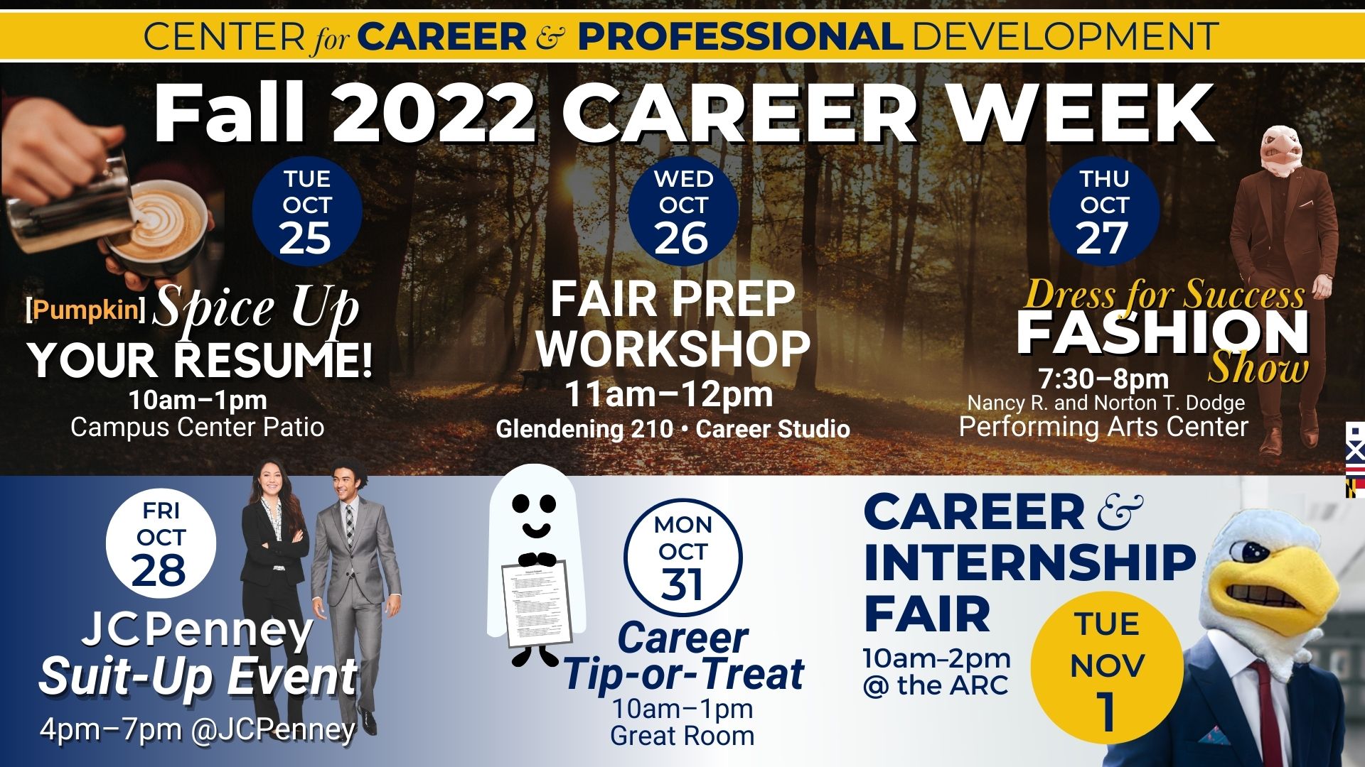 Need a Job or Internship? Exploring Careers? Join Career Week 25 Oct–1 ...