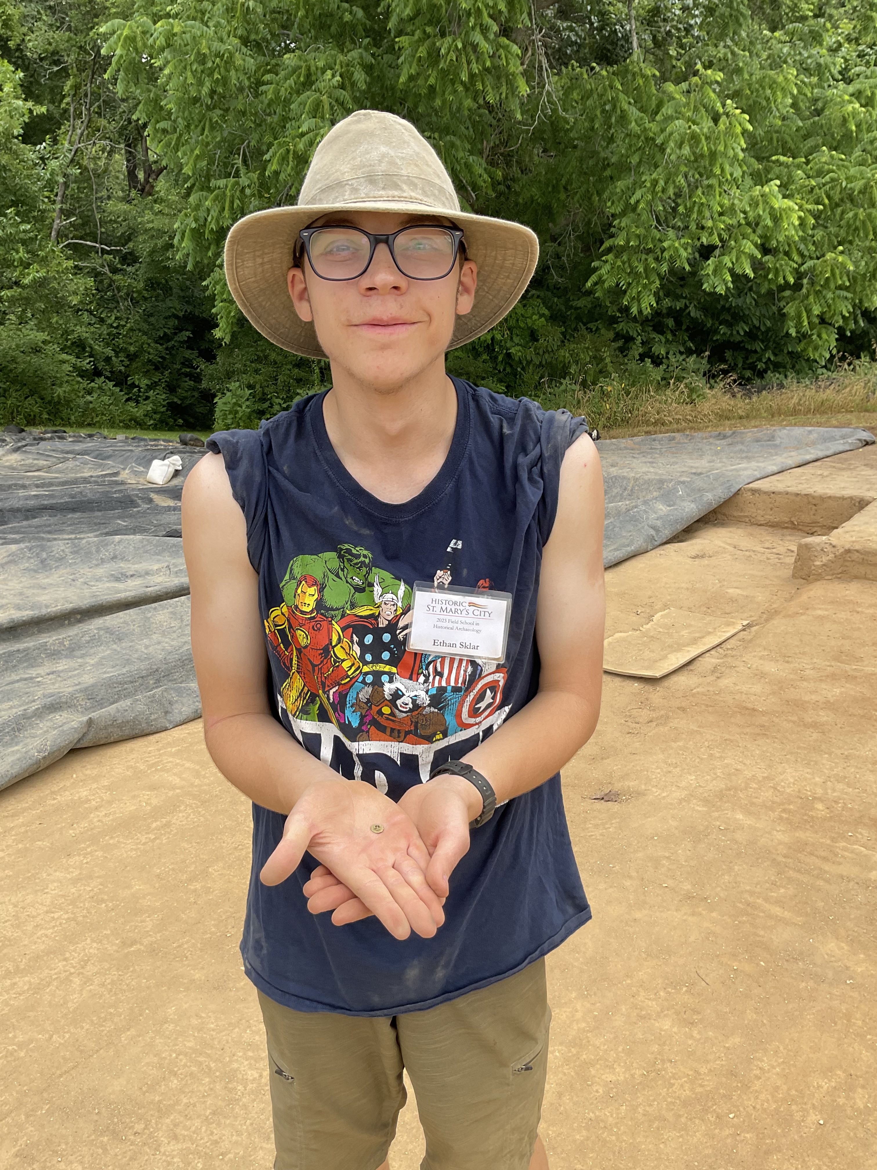 Watching His Skills Grow While Unearthing the Past - Ethan Sklar ’25 ...